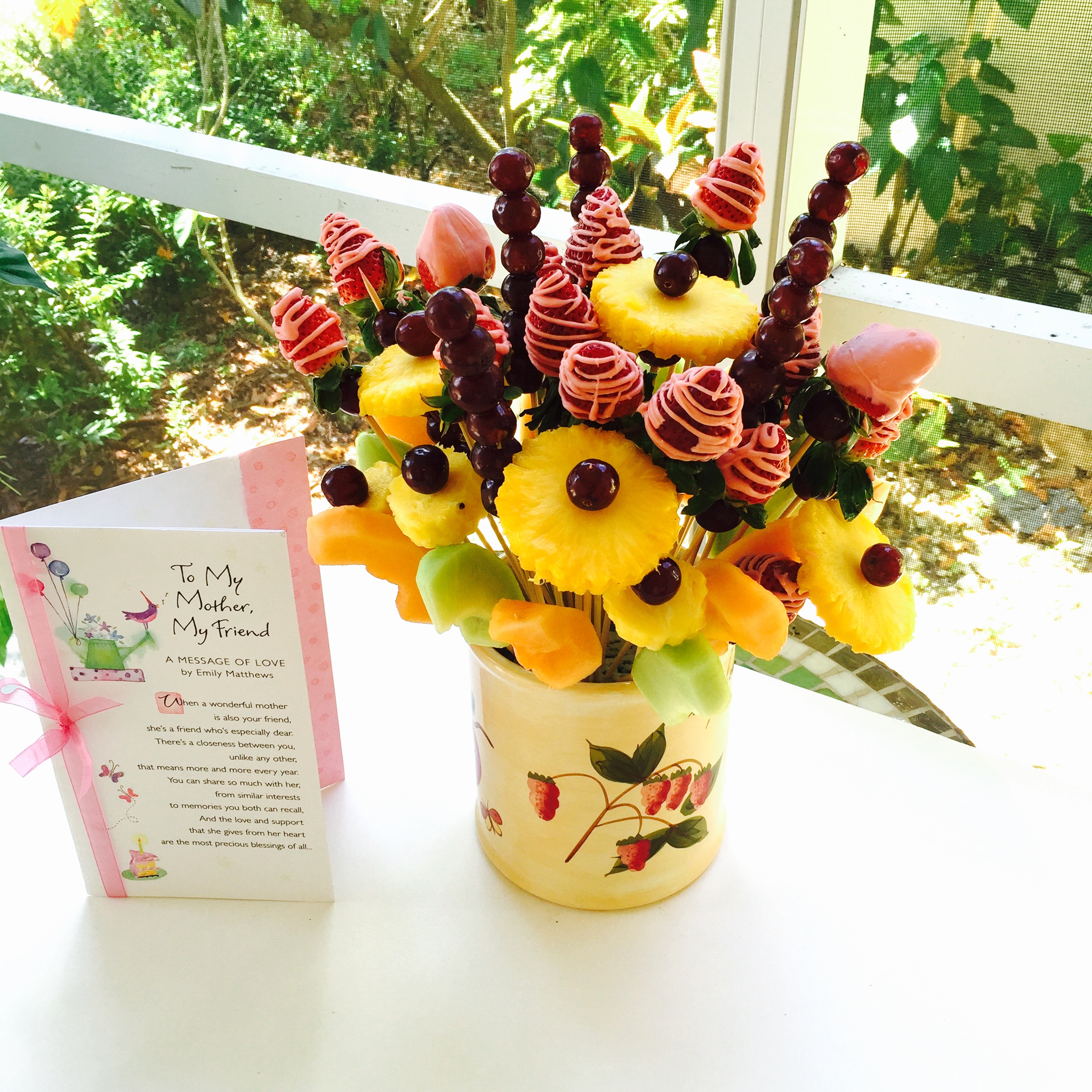 Edible Bouquet – beyond coffee cake